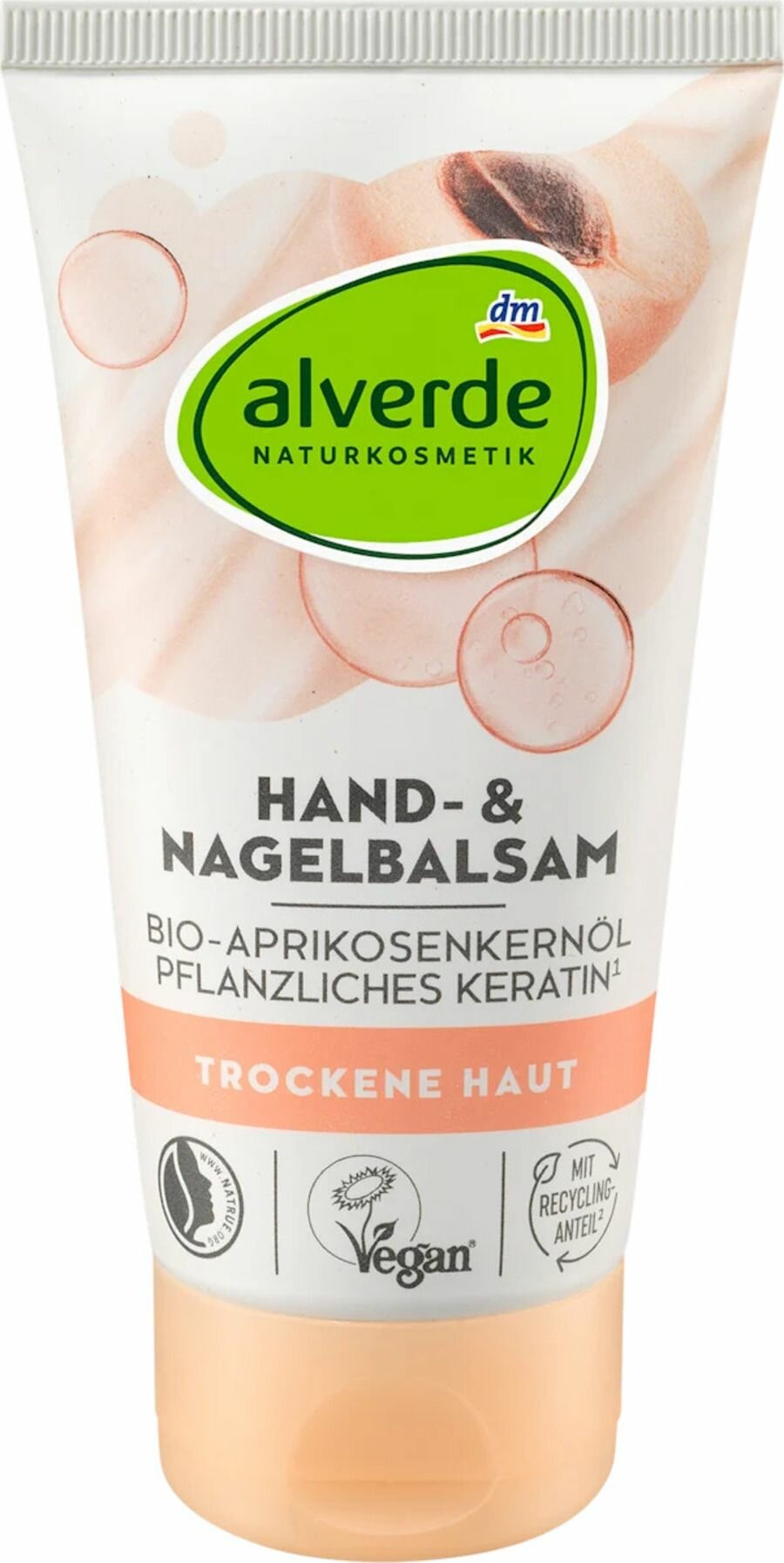Бальзам для рук и ногтей alverde NATURKOSMETIK, 75 мл, 1шт