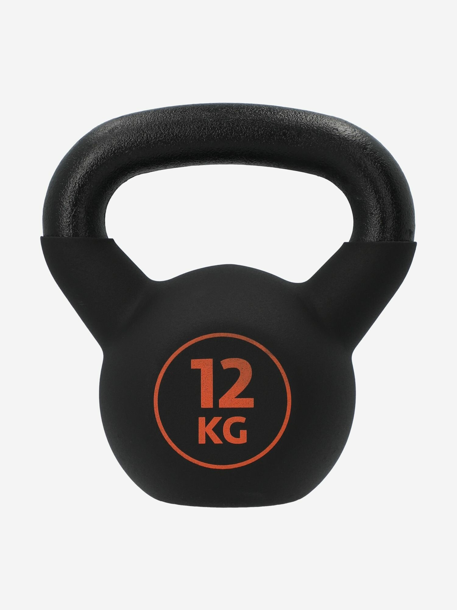 Гиря чугунная обрезиненная Torneo, 12 кг