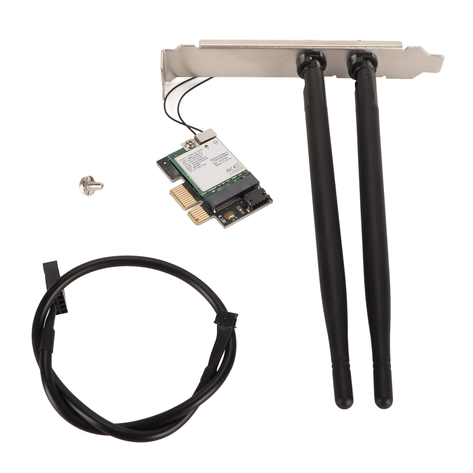AX210NGW Wi -Fi 6E CARD с антенной 5374 Мбит / с 2,4 ГГц 5 ГГц 6 ГГц Bluetooth5.2.