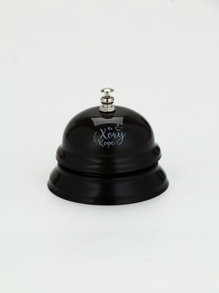 Звонок настольный Хочу кофе, 8×6 см