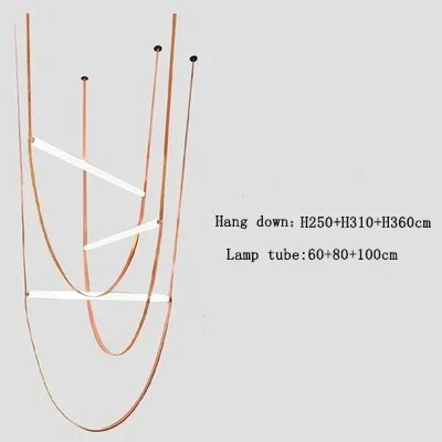 Постмодернистская люстра QINGYUNKE TOP-0050 extra-large size, Neutral light