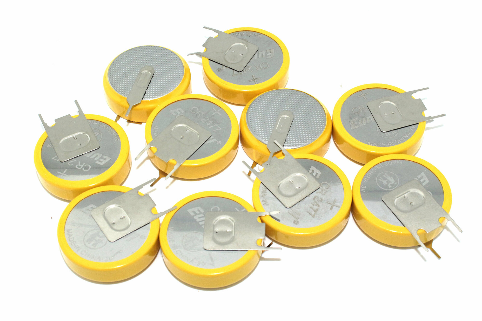 Батарейка CMOS CR2477 3 contacts 10 шт