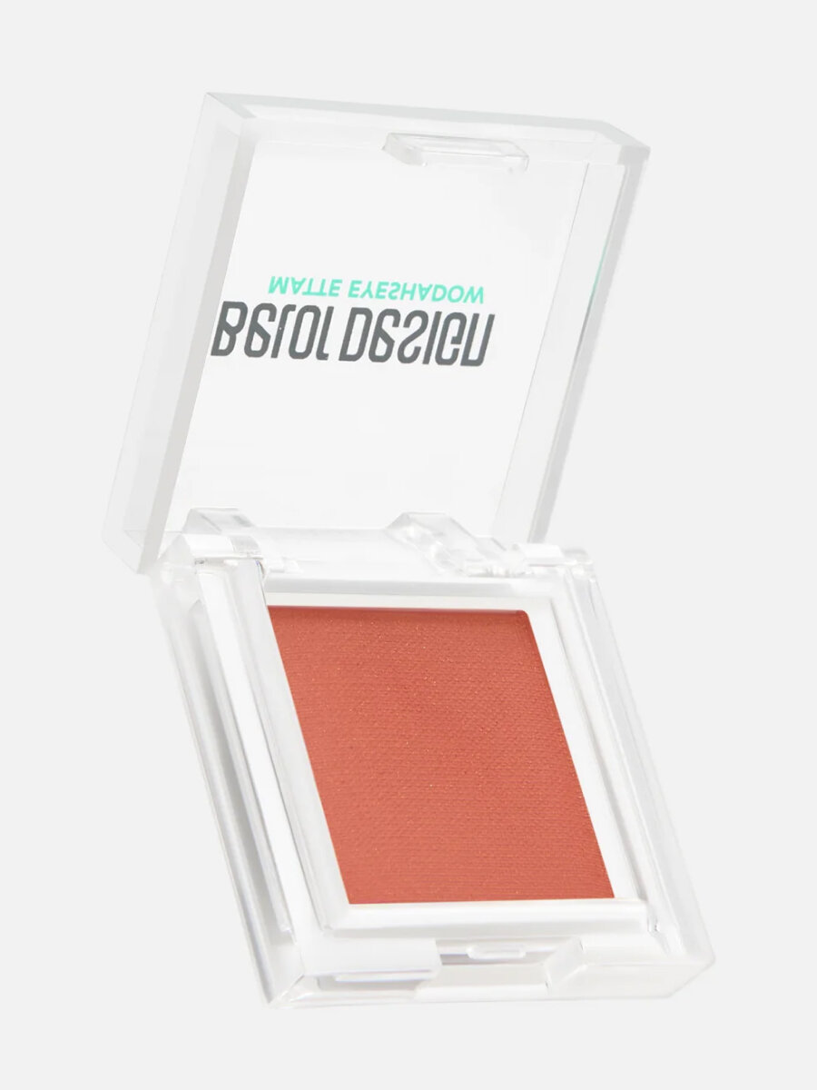 Тени для век матовые тон 108 марсала Matte eyeshadow Belor Design