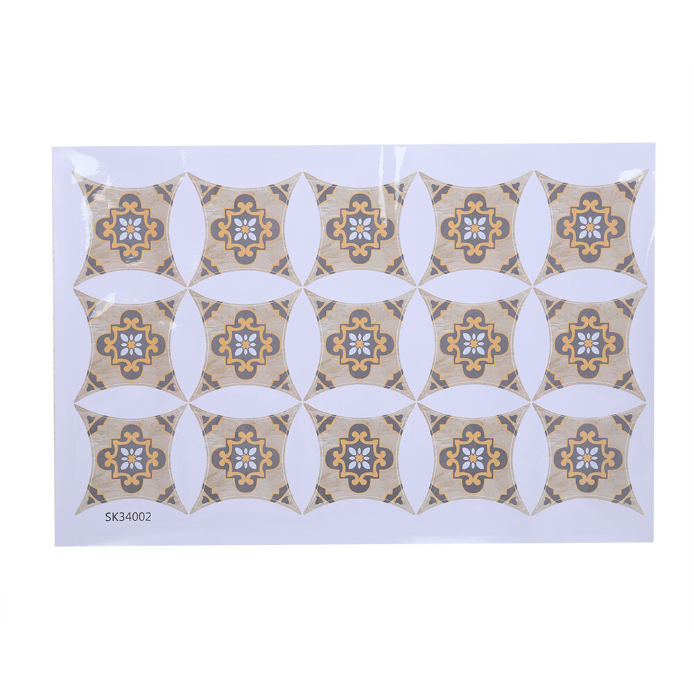 Водостойкие самоклеящиеся ПВХ диагональные наклейки для плитки, пола, стен, напольные наклейки (#2)