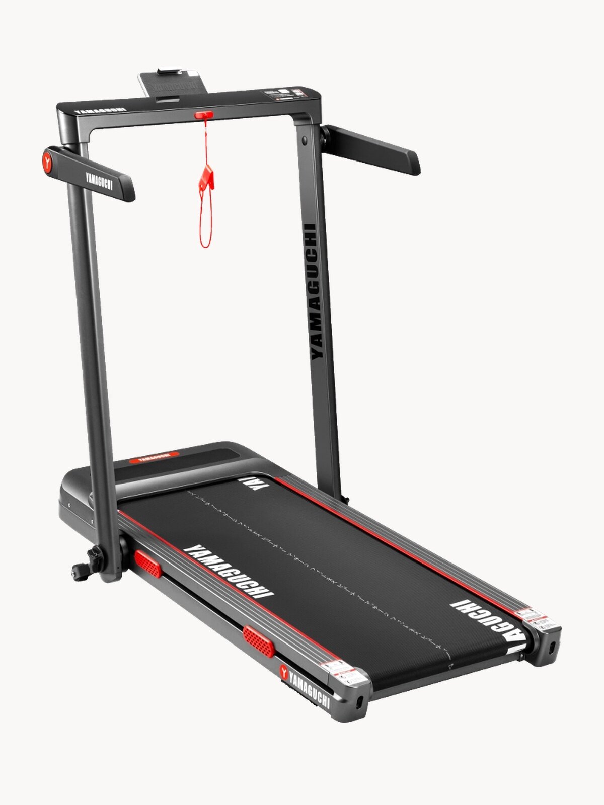 Беговая дорожка Yamaguchi "Home Race Incline", складная, чёрная