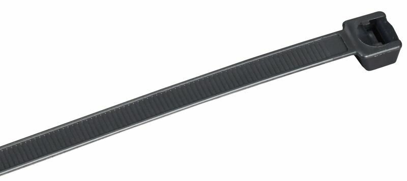 Хомут 7.6х500мм P6.6 стандартный черн. (уп.100шт) IEK UHH30-D076-500-100-K02