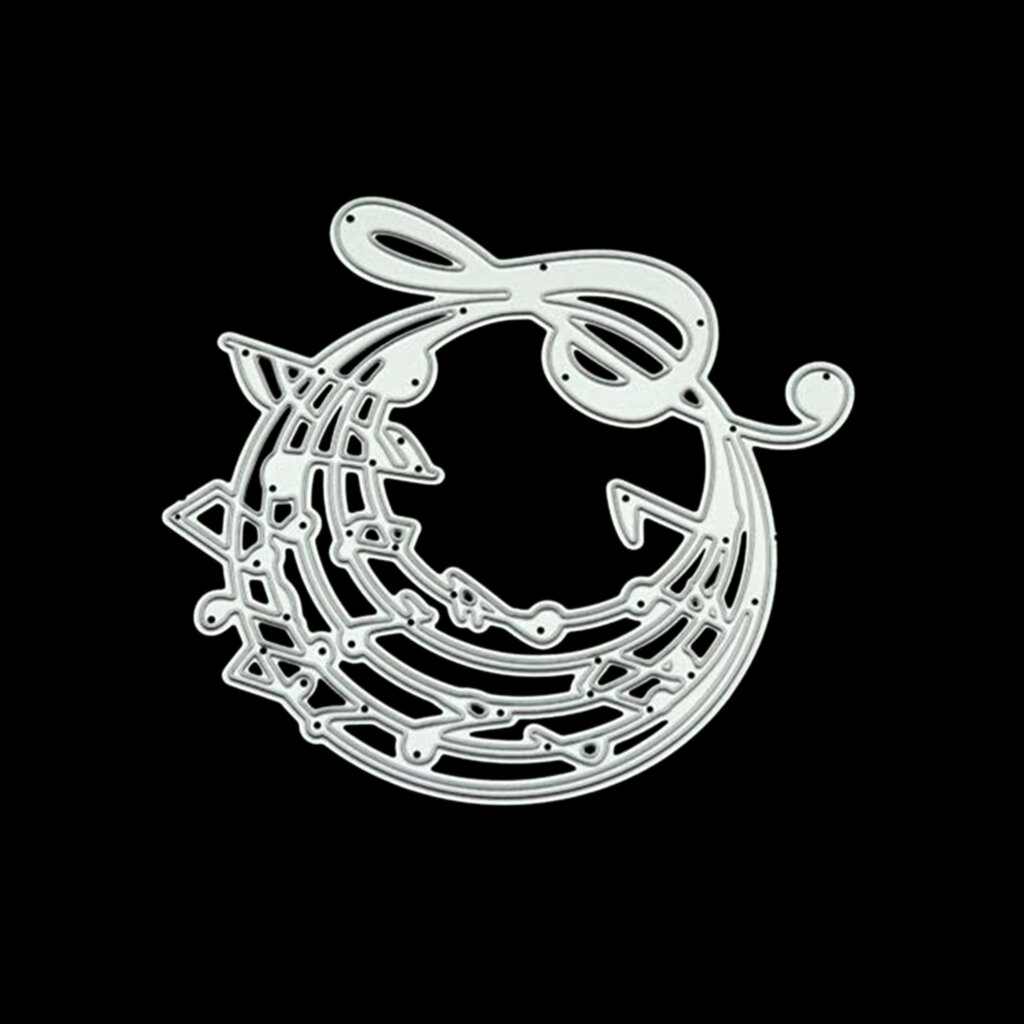 Шаблоны для Вырезания Музыкальных Партитур Из Углеродистой Стали для Скрапбукинга с Тиснением для Изготовления Карточек Для Скрапбукинга И Упаковки