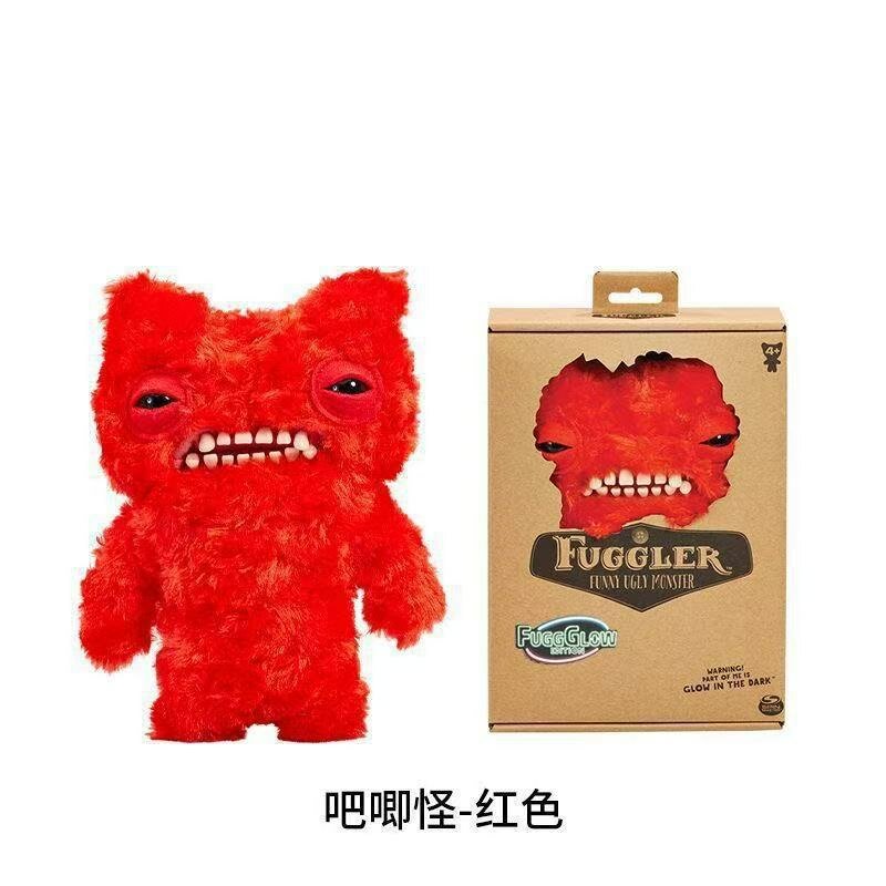 Плюшевая игрушка Fuggler с большими зубами, милый монстр, сокровище зубов, уродливый милый монстр, необычная плюшевая кукла