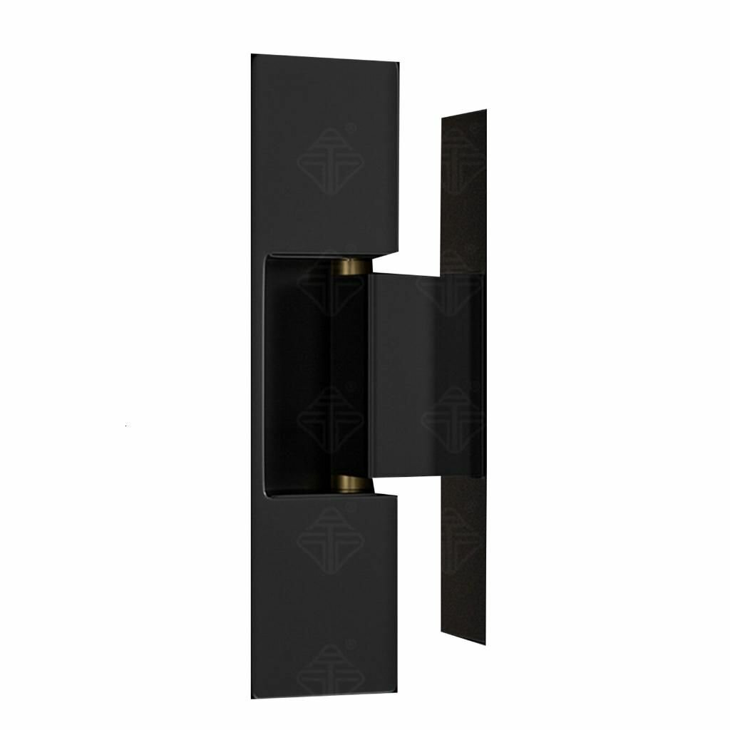 Скрытые петли, устойчивые к ржавчине, для замены, Черный