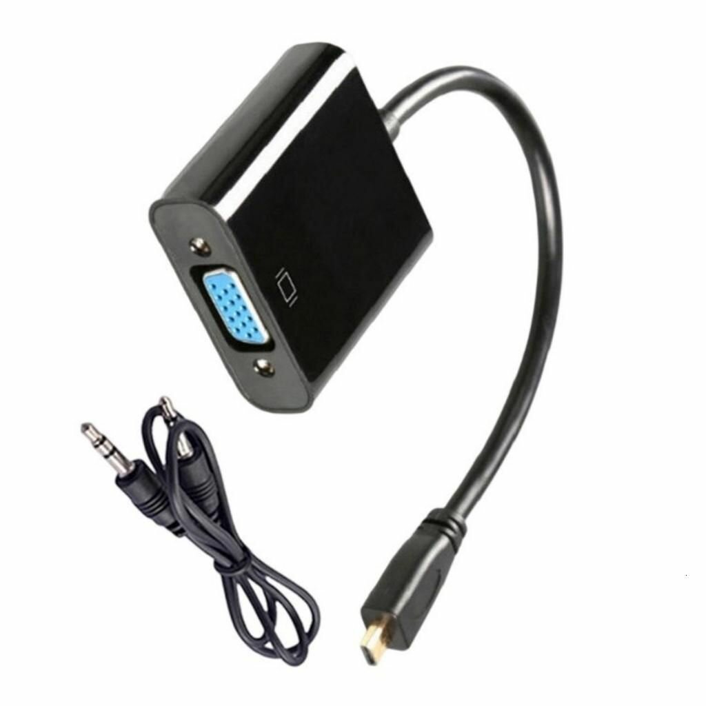 Видео конвертер для подключения ноутбука, планшета, проектора к экрану, - Со звуком