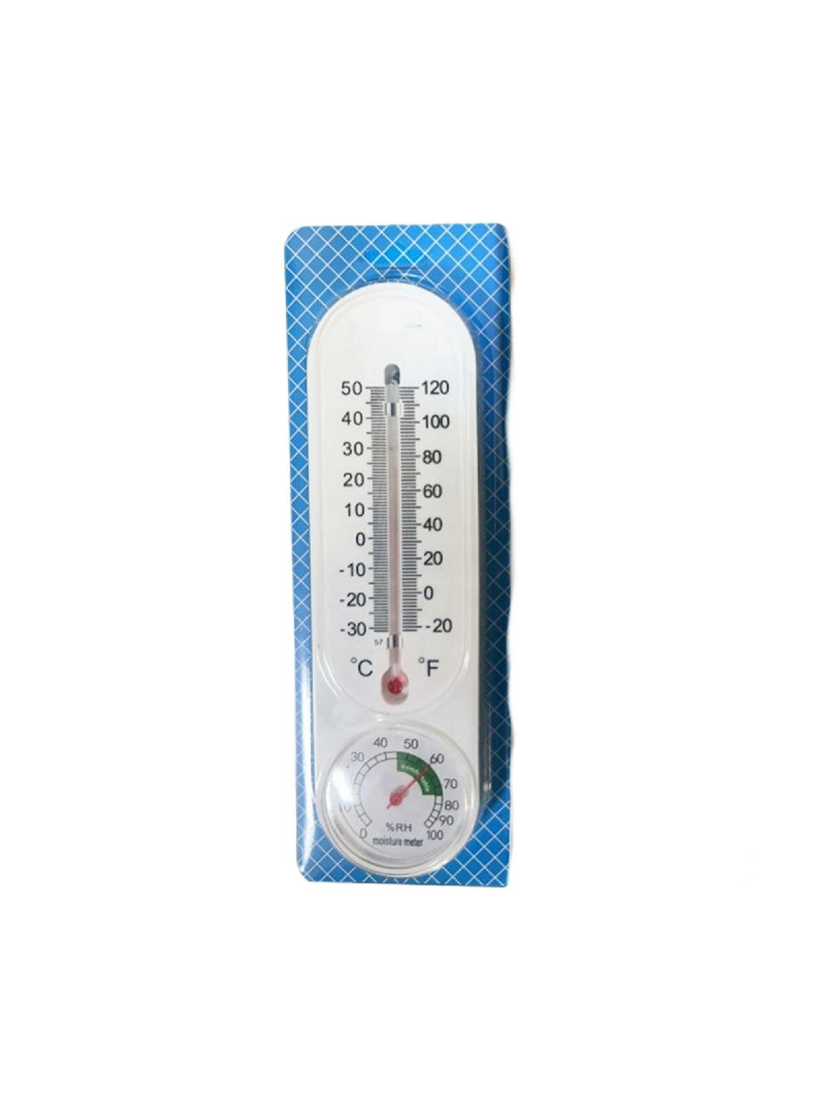 Датчик температуры и влажности, устанавливаемый на стену для домашнего офиса в белом исполнении