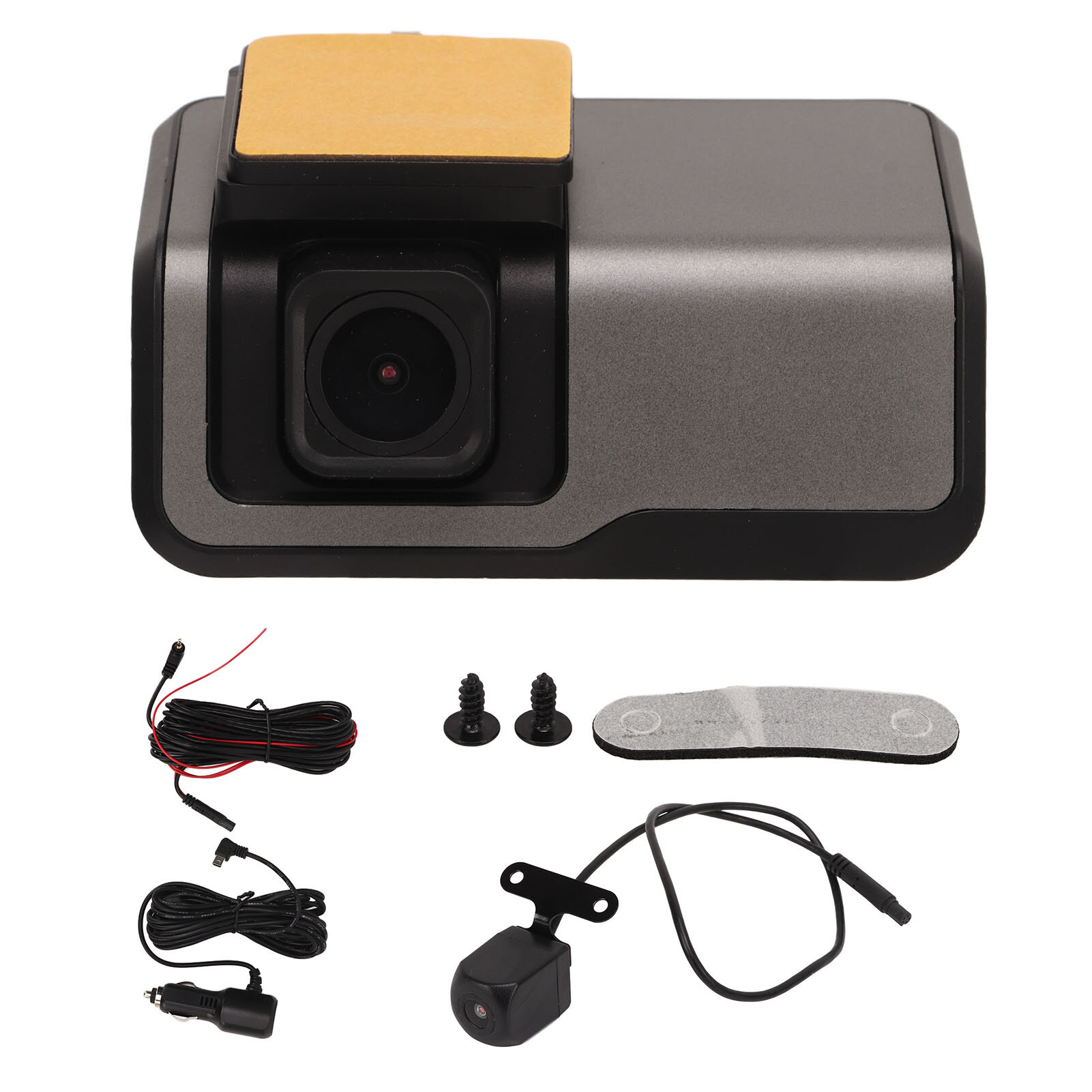 Car Dual Dash Cam 3 Inch 1080P HD Lens Smart Dashboard Driving Recorder with Motion Detection Gravity Sensor