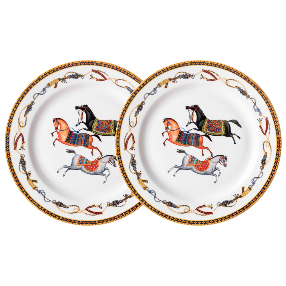 Набор тарелок закусочных lefard passage 2 шт. 22,5 см KSG-760-862