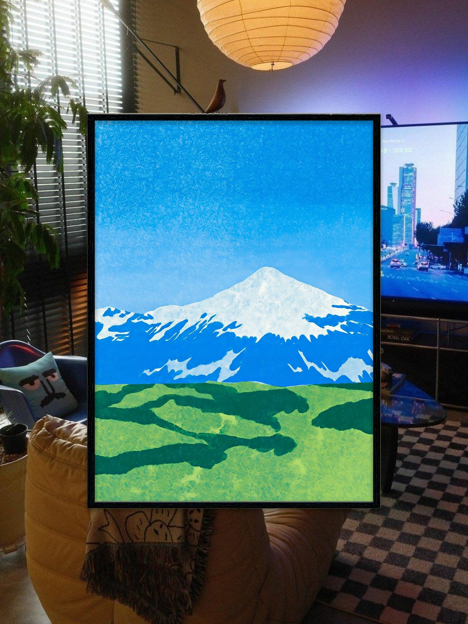 Интерьерный постер "Hvannadalshnukur" в стиле pinterest, 30x40 см