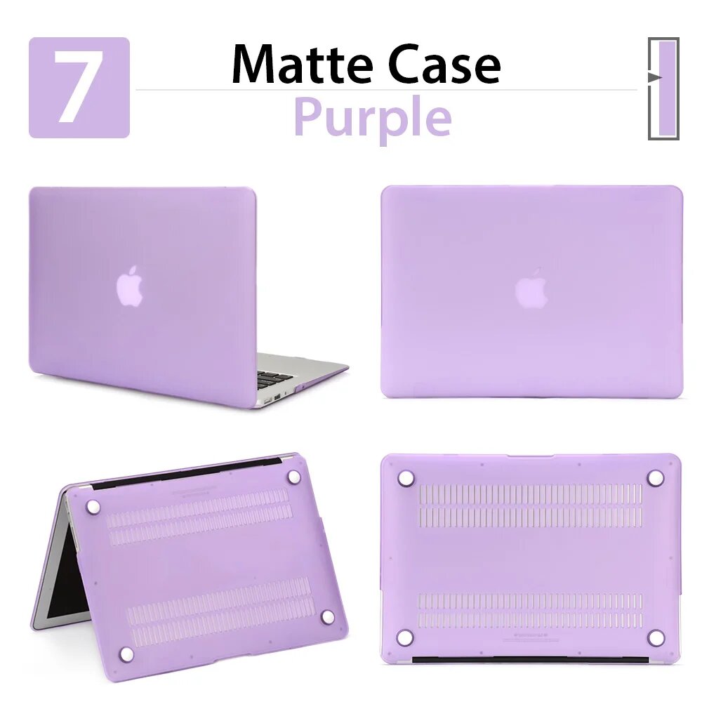 Матовый чехол для Macbook Purple