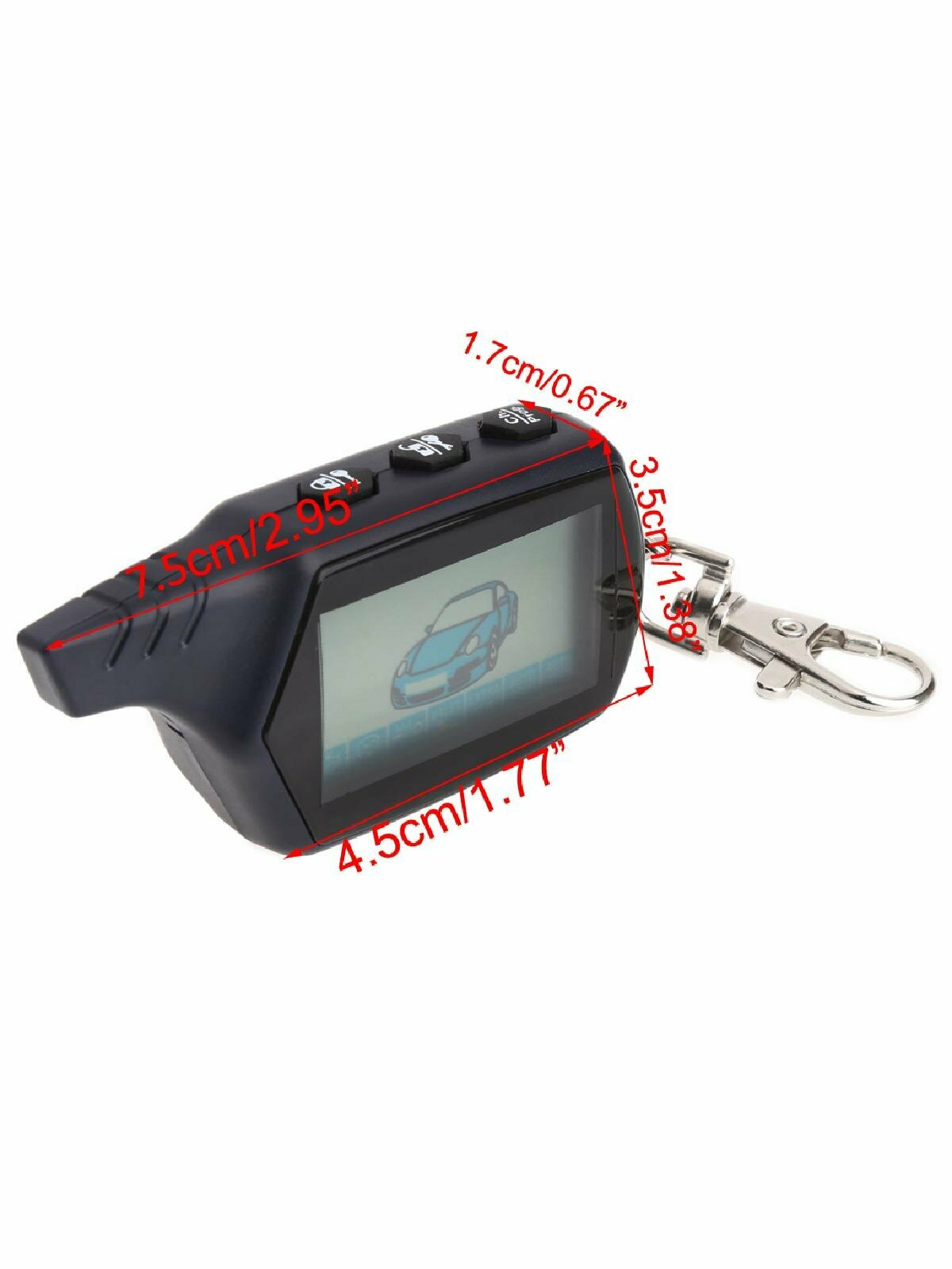 Брелок для российского Starline B6 A91 A61 B9 Чехол-брелок для двусторонней жк-автосигнализации