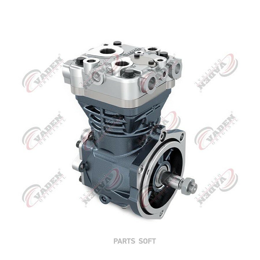 Компрессор воздушный одноцилиндровый (Knorr-Bremse: K017428-LP3974) Ford Cargo 3230253232323532 от официального дистрибьютора, VADEN, артикул 1800010001