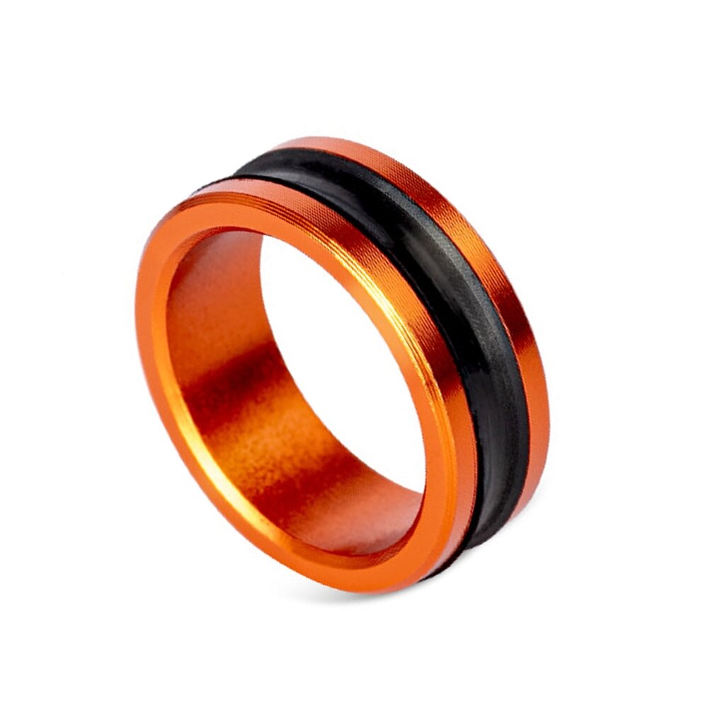 Кольцо из алюминиевого сплава, кабельное кольцо-Лавово-оранжевый