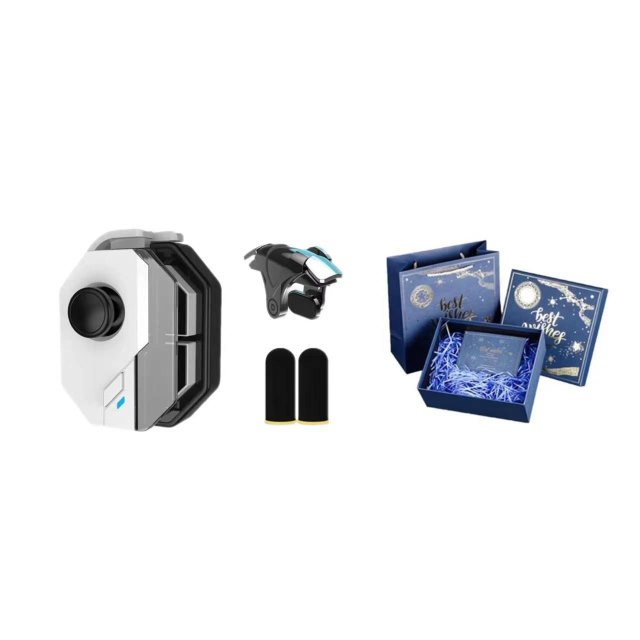 Геймпады HAIMIANTU 5883925, [Gift box] magic MB02 + opening button + mobile game finger sleeve