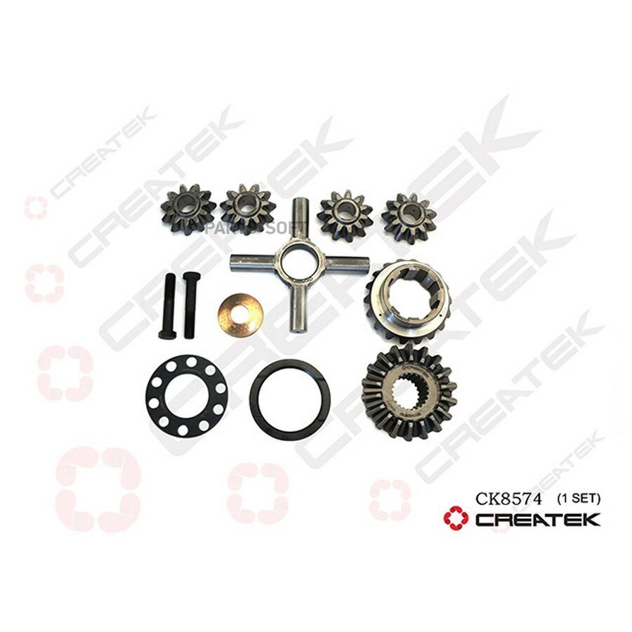Ремкомплект дифференциала межосевого d24 CREATEK от официального дистрибьютора, CREATEK, артикул CK8574