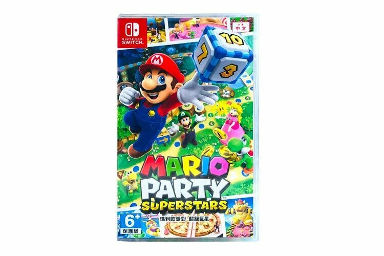 Игра для NINTENDO SWITCH Mario Party Superstars, multicolor, для всей семьи, веселая кооперативная игра, до 4 игроков