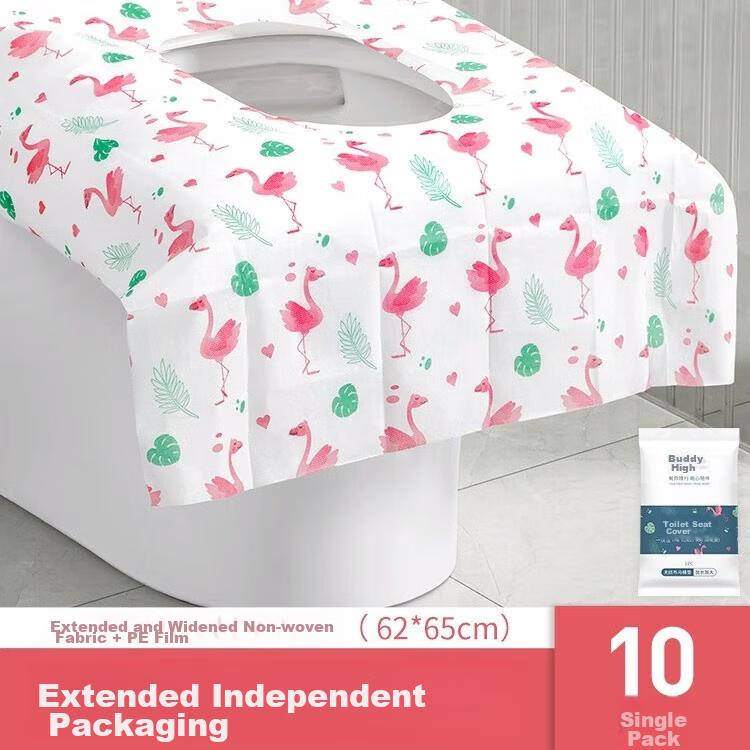 Baidi Gao Disposable Toilet Seat Cover, Full Coverage, Winter Toilet Seat Pad, Travel, Business Trip, Postpartum, Portable Toilet Seat Paper Cover