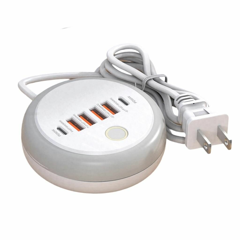 6-портовый USB-адаптер питания Type C