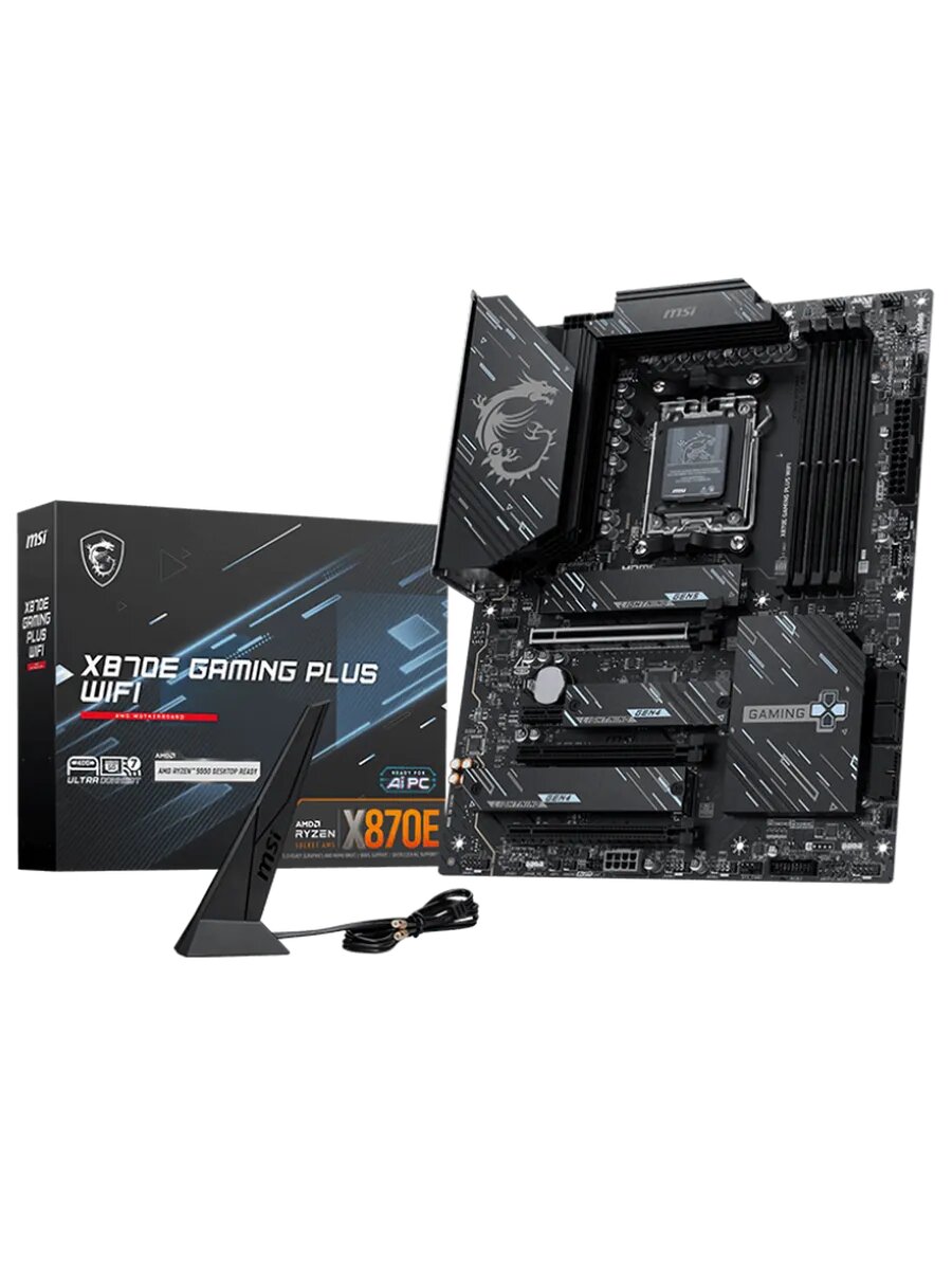 Материнская плата X870E GAMING PLUS WIFI AM5 AMD X870E ATX R