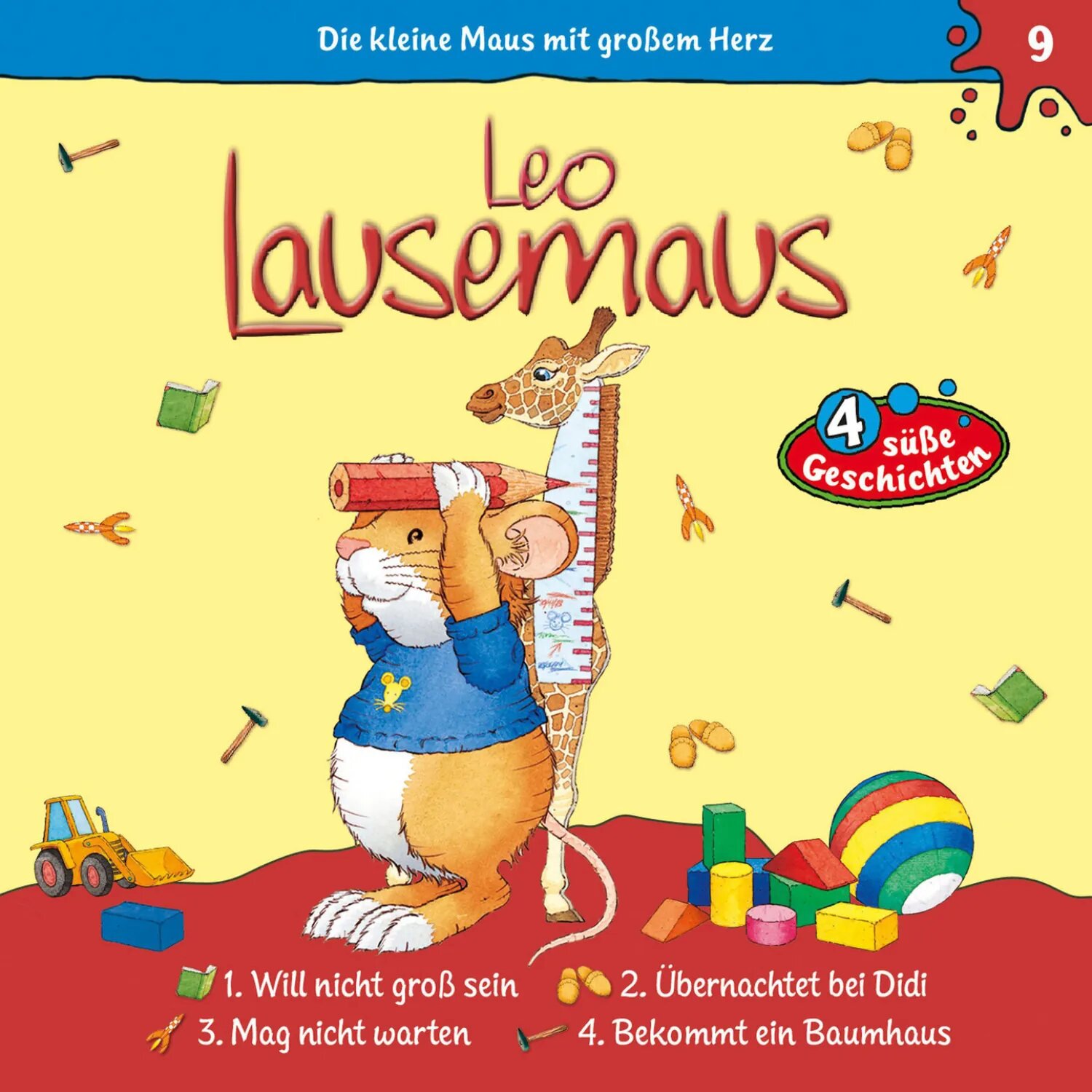 Leo Lausemaus, Folge 9: Leo will nicht groß sein [Аудиокнига]