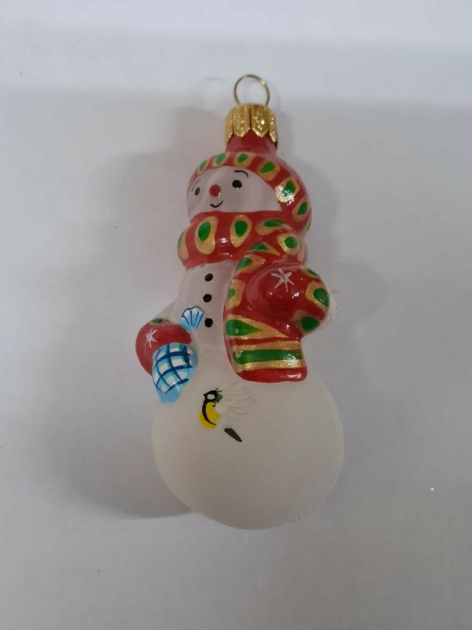 Игрушка на елку Снеговик 8см
