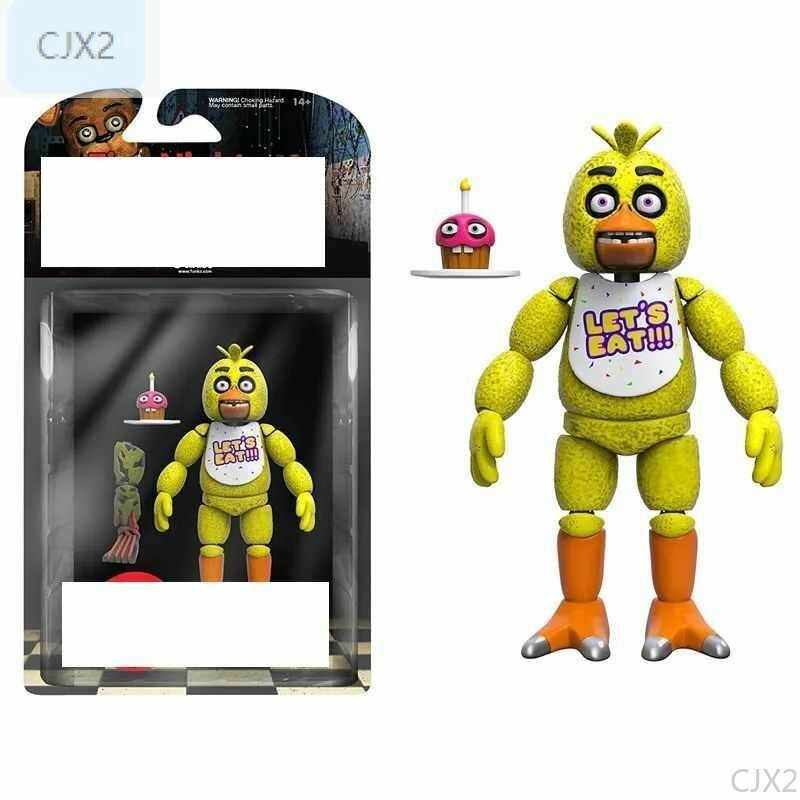 Фигурка действия аниматроник Кошмарный Бонни 5 ночей с Фредди (Five Nights at Freddy's - FNAF), Chica-CJX2