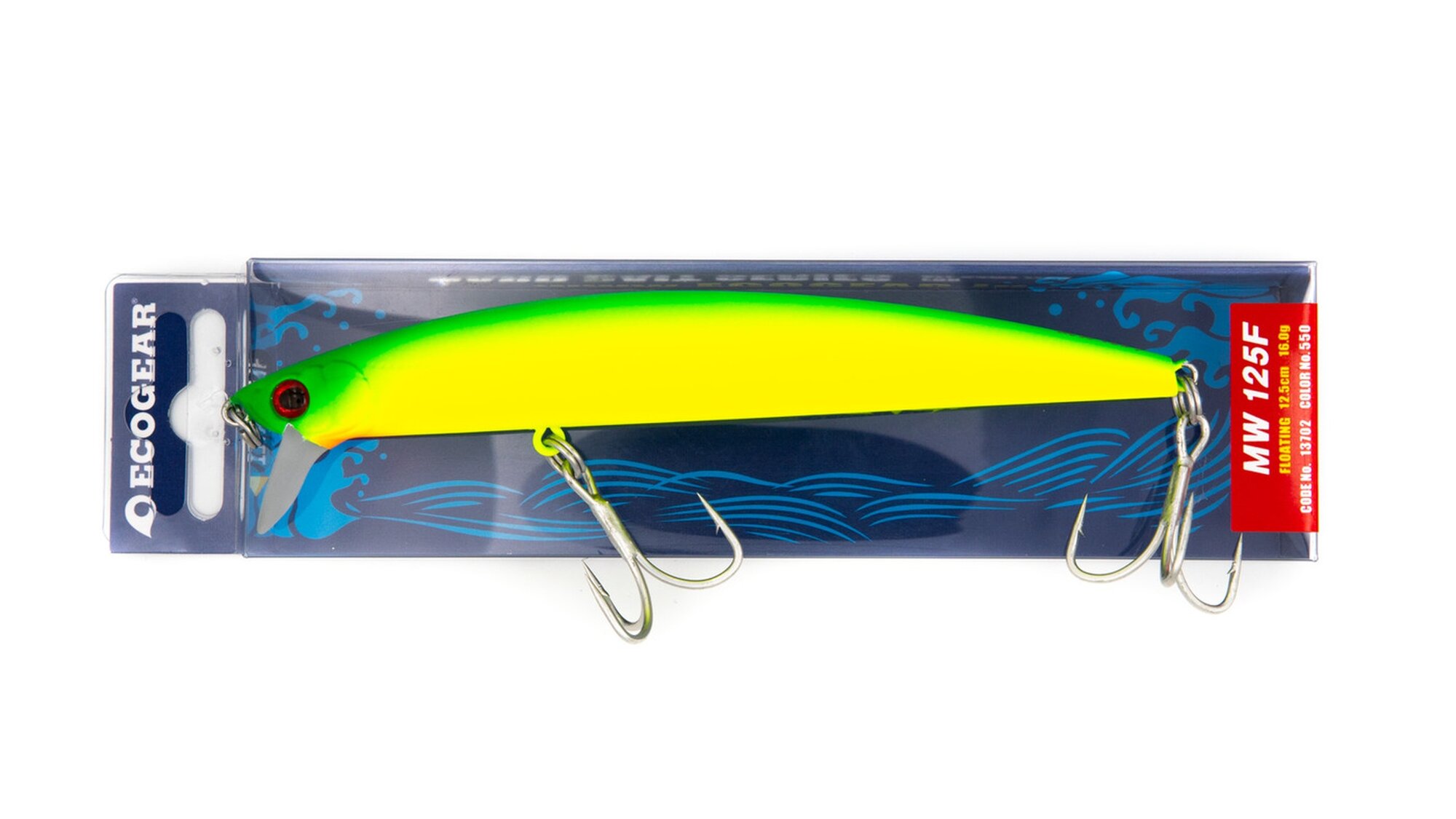 Воблер-минноу для рыбалки ECOGEAR MW 125F, вес 16 гр, цвет 550