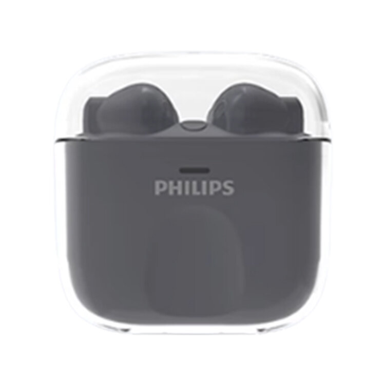 Беспроводные внутриканальные наушники PHILIPS TAT1158 Bluetooth 5.3, smoky ink black, шумоподавление