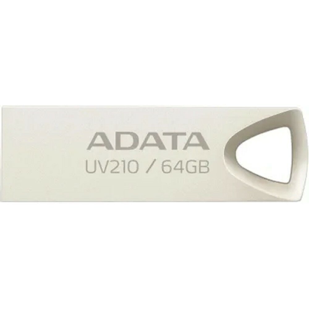 Флешка USB Flash A-Data AUV210-64G-RGD, Серебристый 64 ГБ
