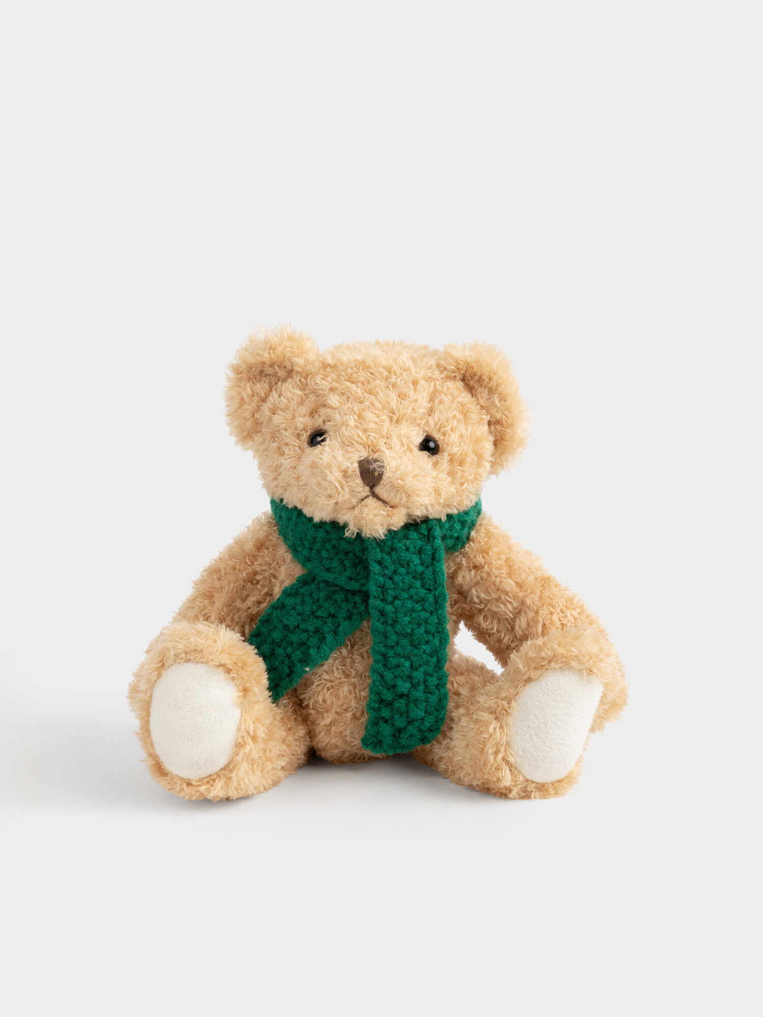 Игрушка, 25 см, мягкая, с подвижными лапами, полиэстер, коричневая, Мишка, Bear