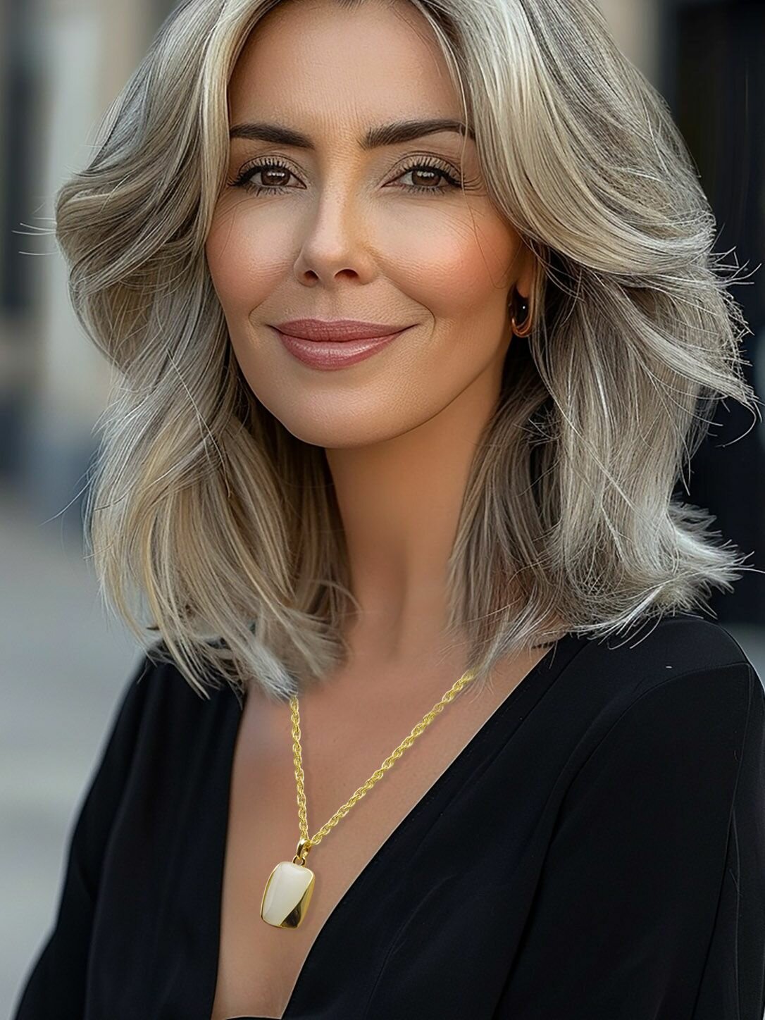 Колье, искусственный камень, кошачий глаз синтетический