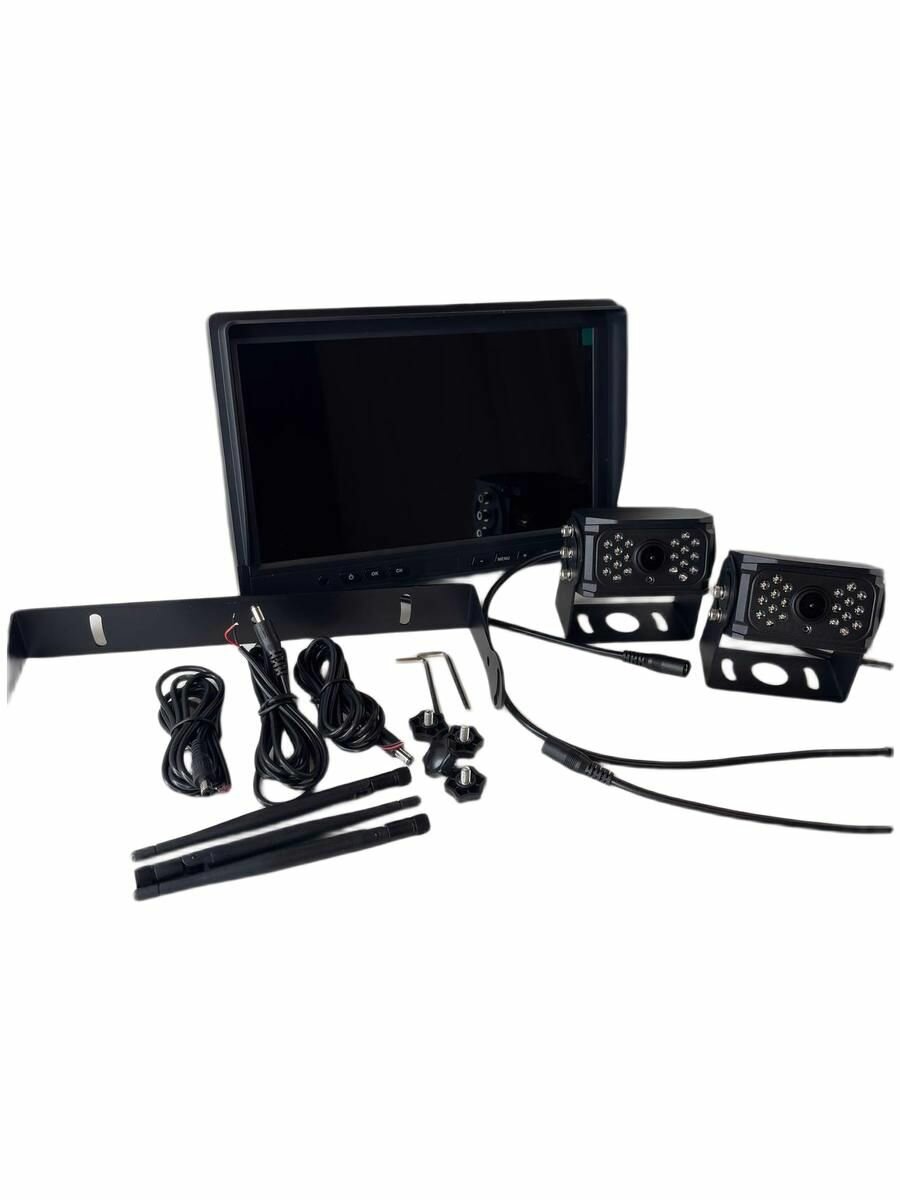 Автомобильный видеорегистратор-монитор для грузовиков К80 4 ядра / HD 10"