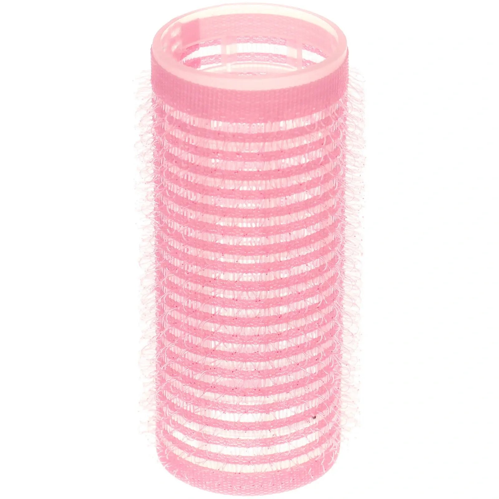 Бигуди липучки d-2,5см, 6 шт, пластик, персиковый цвет, для мягких кудрей без нагрева