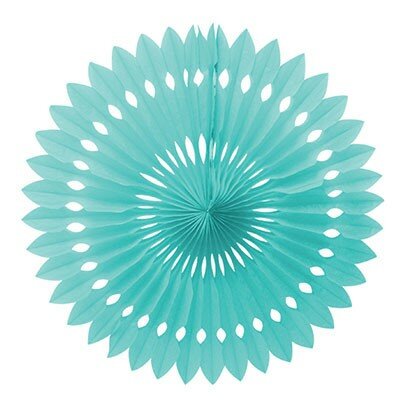 Фант декоративный Веселая затея бумажный голубой 40 см, для праздника