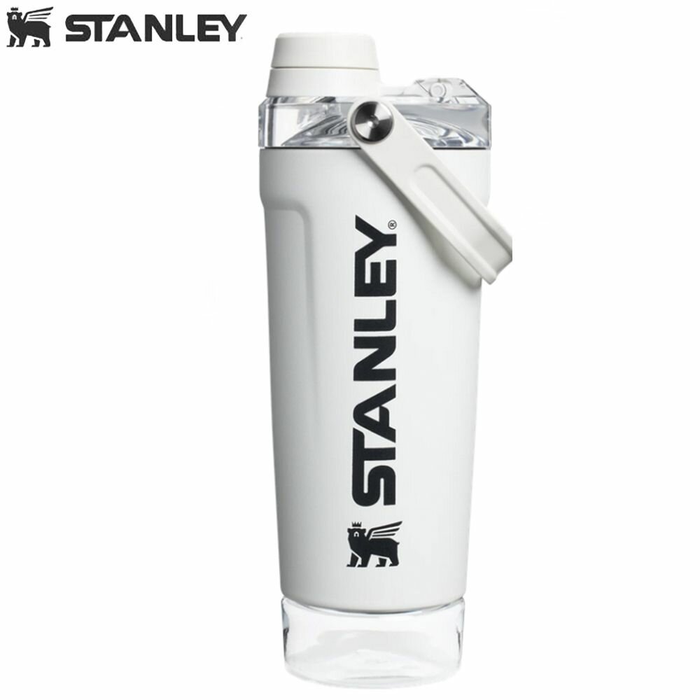 Термобутылка Stanley The Activate Shaker 0,591L Белая