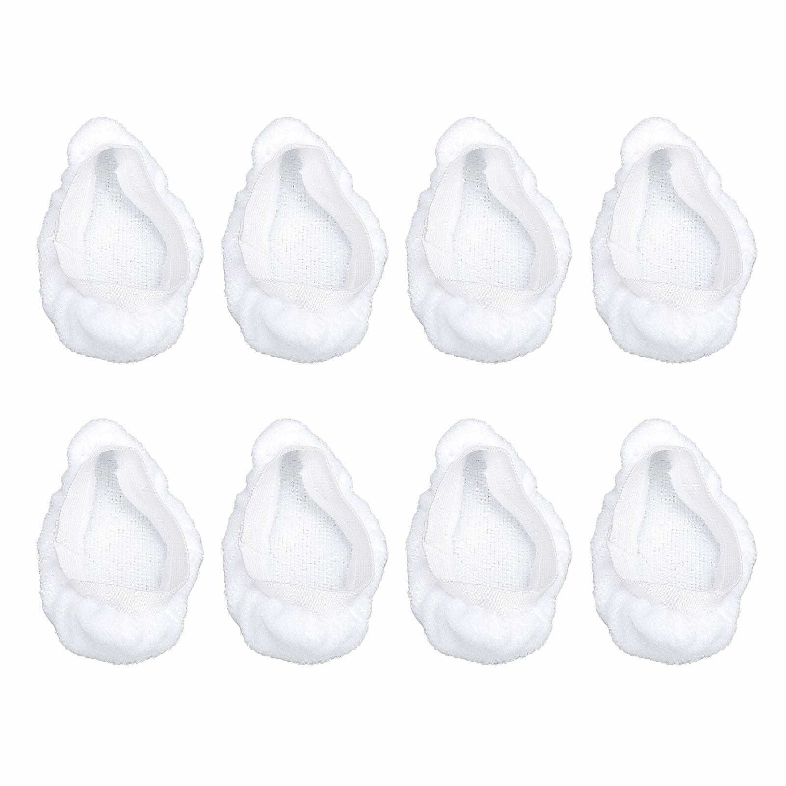 Тканевый чехол для пароочистителя, моющаяся и многоразовая сменная ткань, 8шт