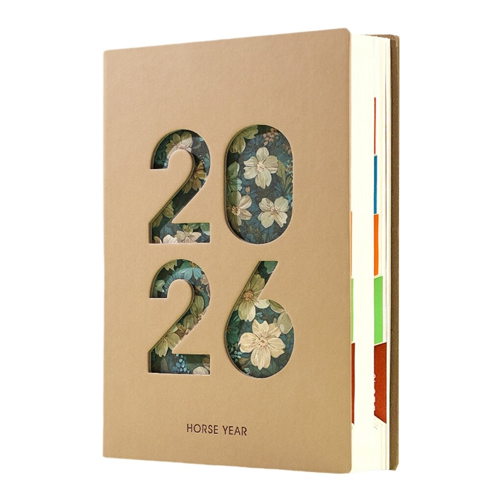 2026 Классификация календарей формата А5 На Внутренней Странице-коричневый