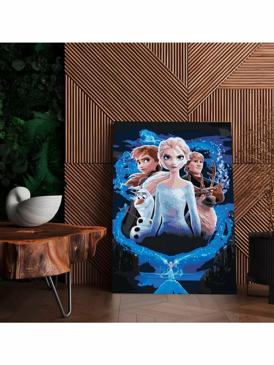 Картина по номерам Холодное Сердце