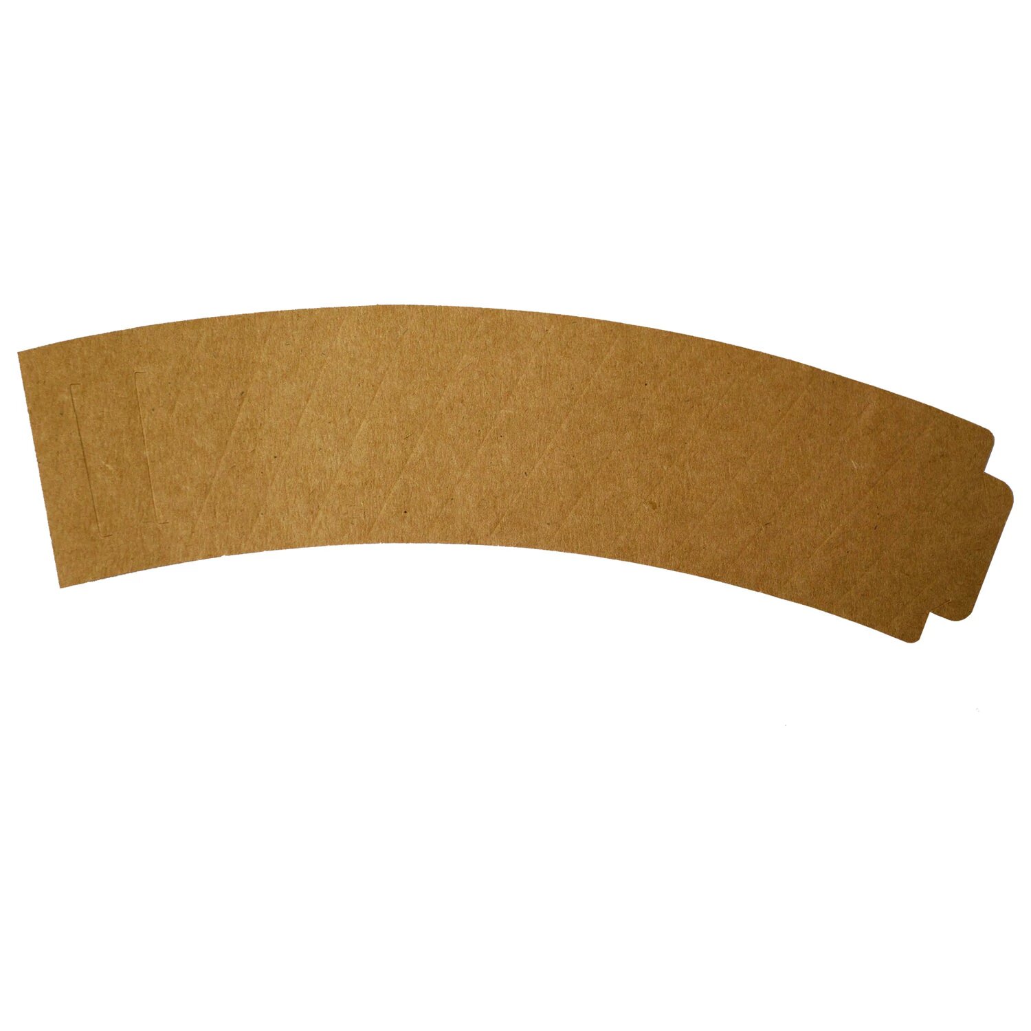 Манжета на стакан, сливс reCup универсальный крафт, комплект 100 шт, Паперскоп, 600004, 2шт.