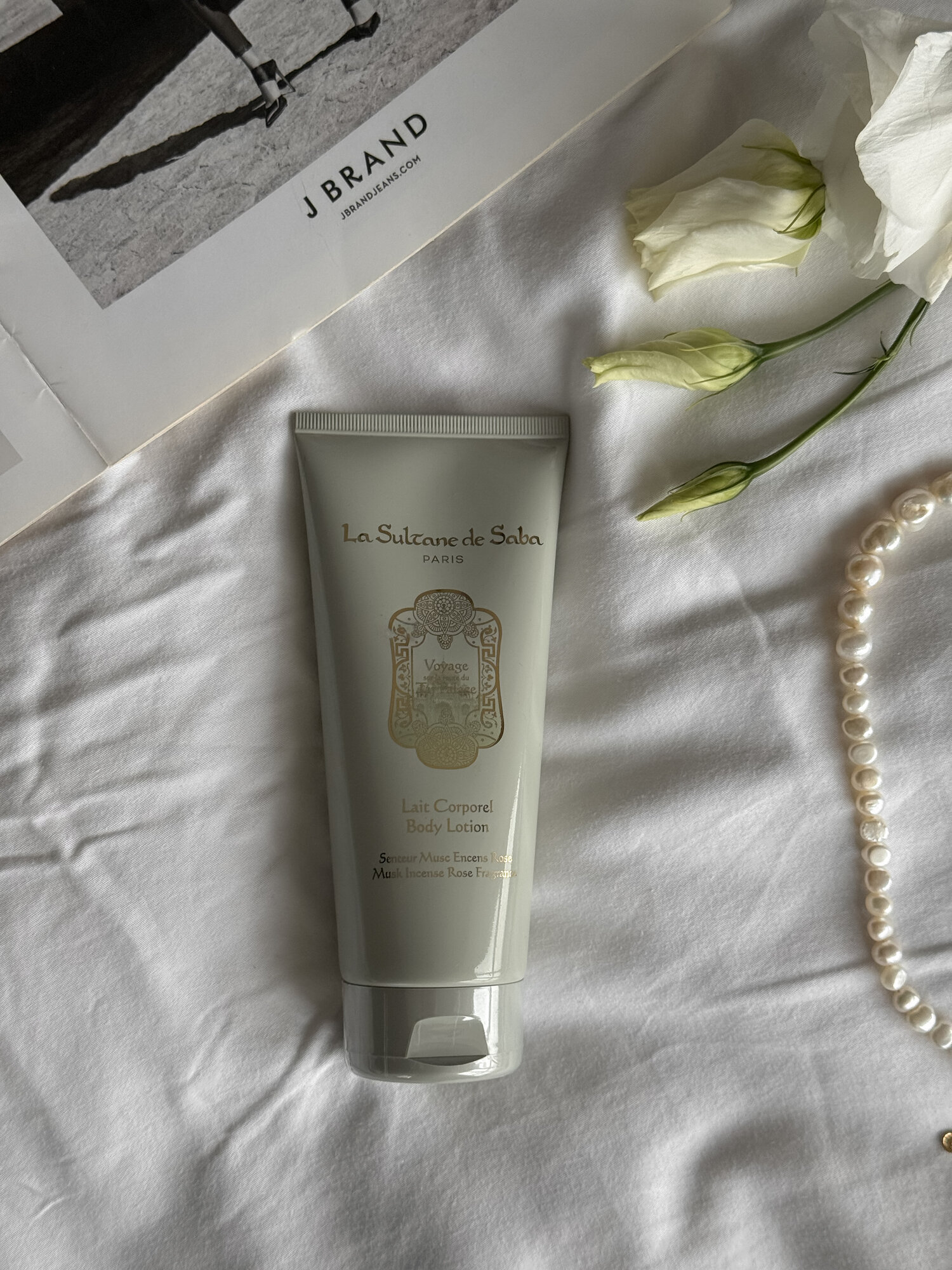 La Sultane de Saba Voyage sur la Route du Taj Palace Musk Incense Rose Body Lotion Увлажняющий лосьон для тела 200мл
