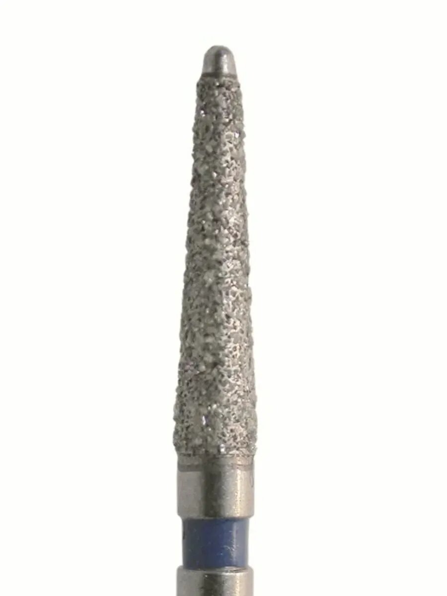 Бор алмазный 851L 016 FG, синий, 5 шт. Форма: конус