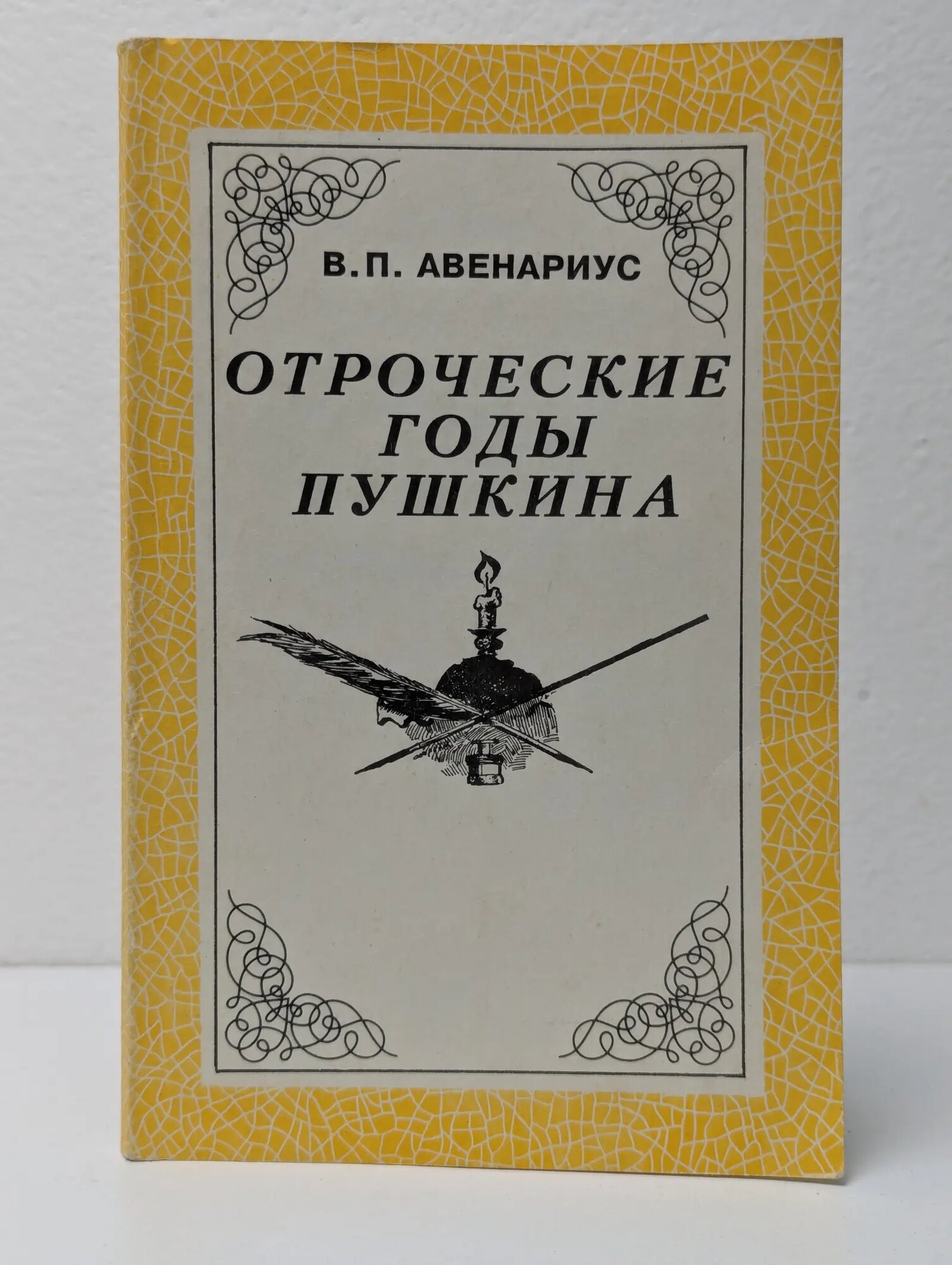 Отроческие годы Пушкина Авенариус Василий Петрович 1993