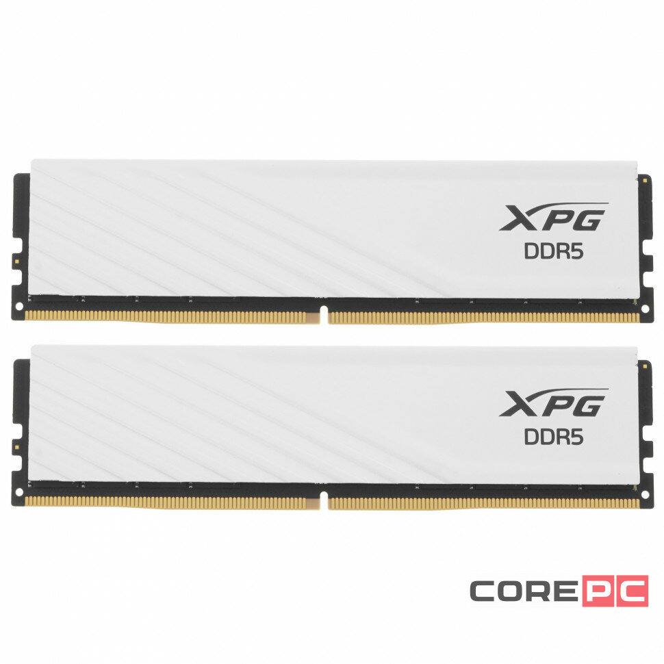 Оперативная память 64 Gb 5600 MHz ADATA XPG LANCER Blade RGB White (AX5U5600C4632G-DTLABWH)