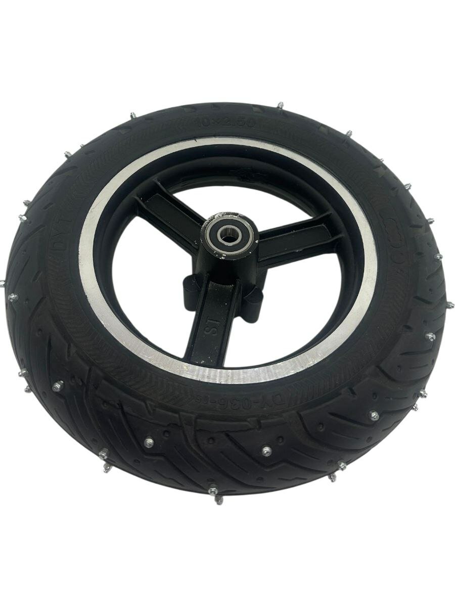 Переднее шипованные колесо электросамоката Kugoo M3 / M4