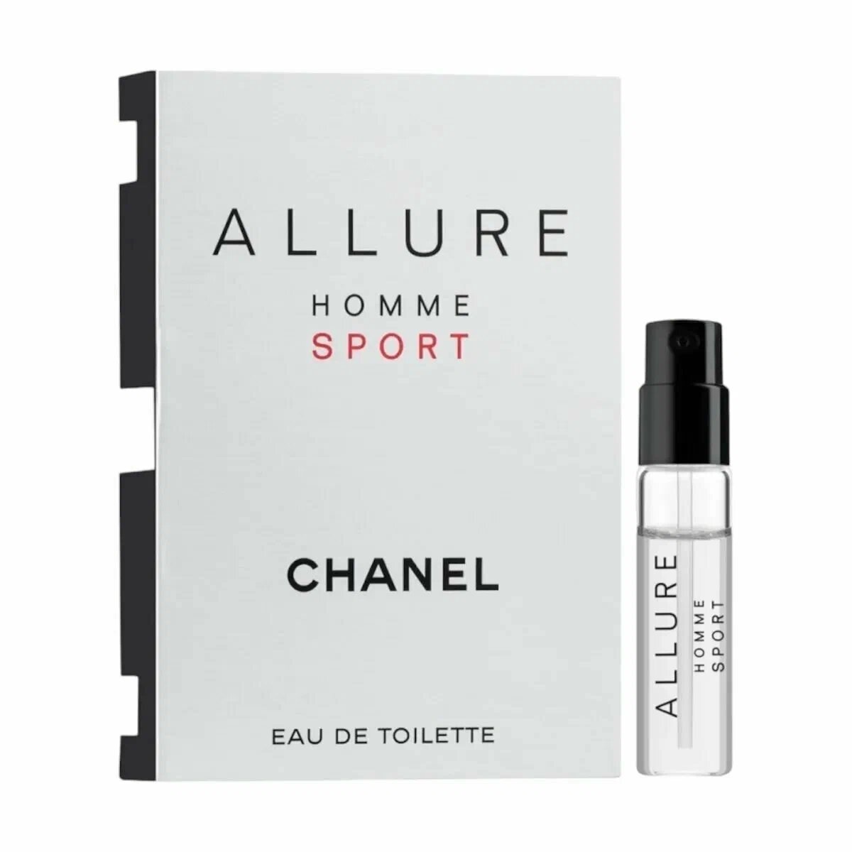 Chanel Туалетная вода Allure Homme Sport, мужской аромат, 1,5 мл Sample